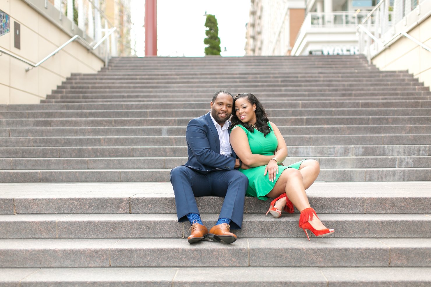 National Harbor Engagement: Jessica + Marcus » Iris Mannings Photography