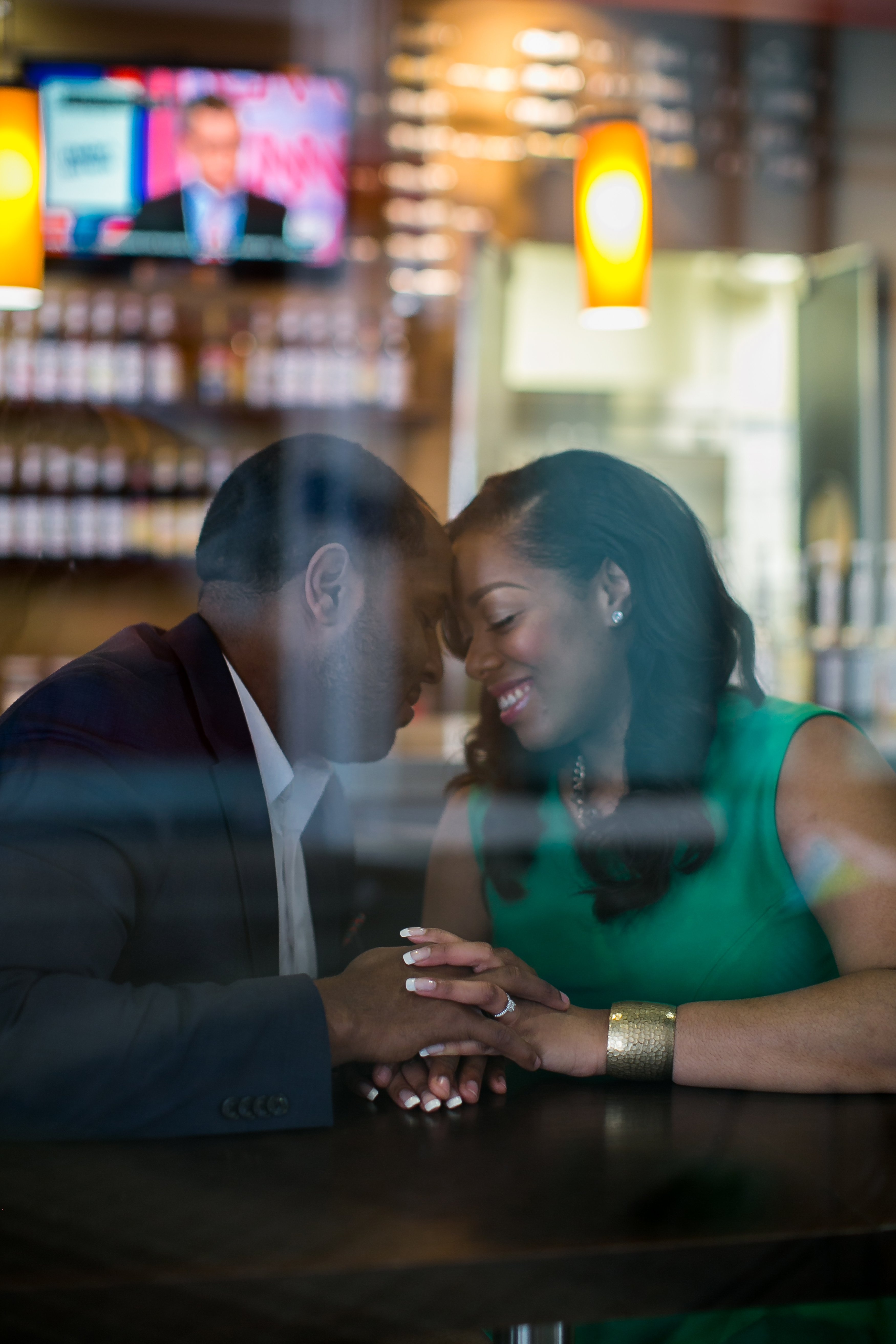 National Harbor Engagement: Jessica + Marcus » Iris Mannings Photography