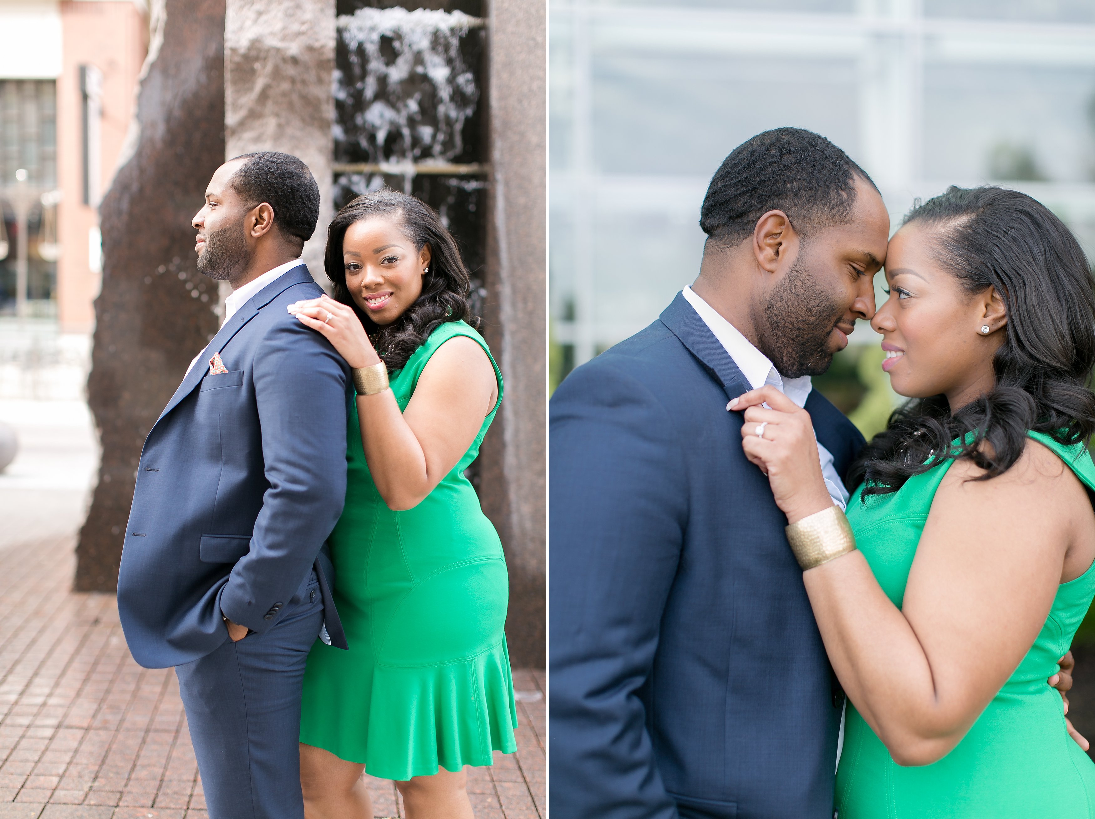 National Harbor Engagement: Jessica + Marcus » Iris Mannings Photography