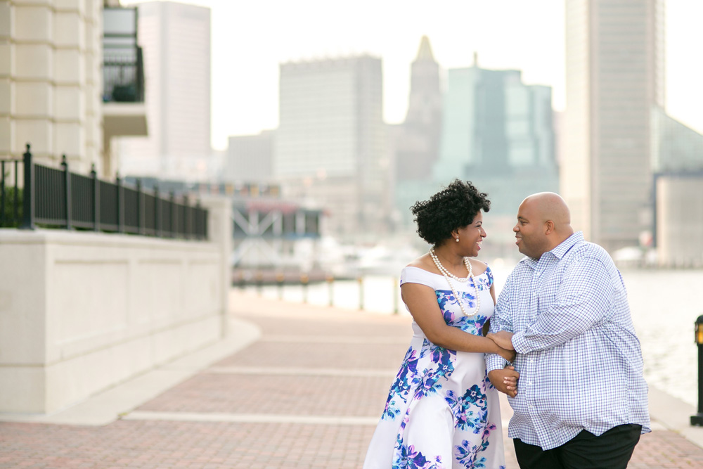 Locust Point Baltimore Engagement| Nikia and Anthony » Iris Mannings ...