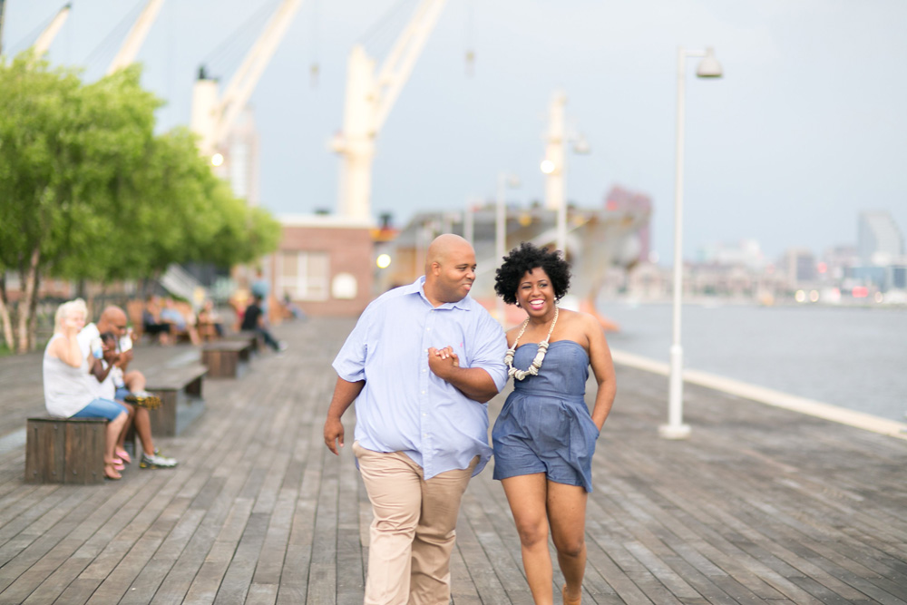 Locust Point Baltimore Engagement| Nikia and Anthony » Iris Mannings ...
